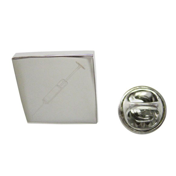 Kiola Designs | Accessories | Etched Medical Hypodermic Needle Lapel ...